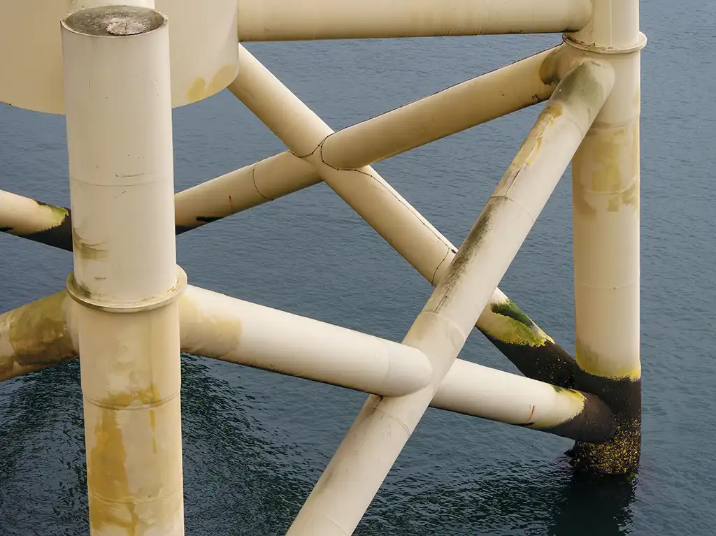 Drone Jacket & Monopile Inspection UK | Offshore Wind Structure Surveys